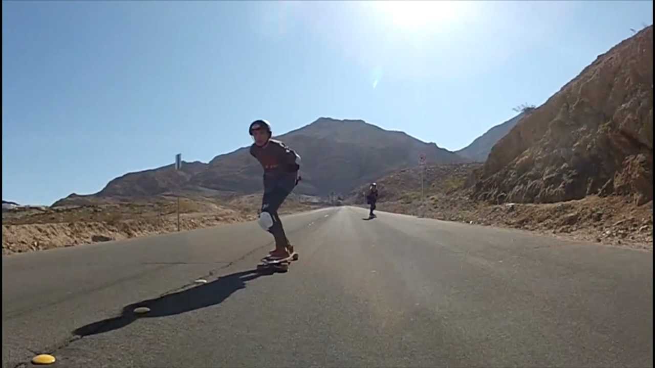 Hess Skateboards Team Travis Clark and Tyler Hickey doing 50mph Plus ...