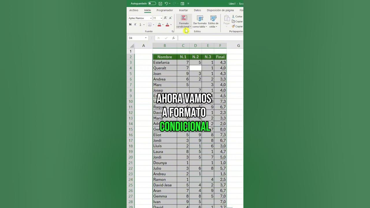 RELLENAR ESPACIOS en EXCEL #superexcel - YouTube