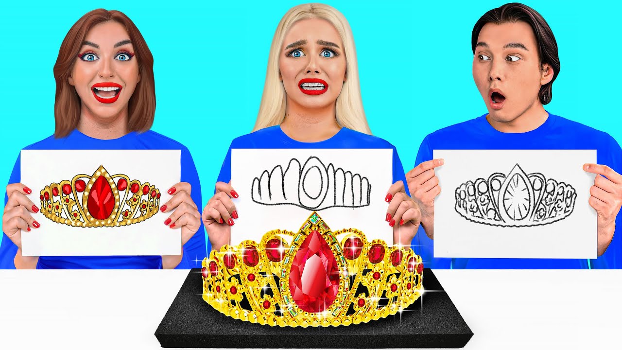 מי מצייר את זה יותר טוב קח את אתגר הפרס #3 Multi DO Challenge - YouTube