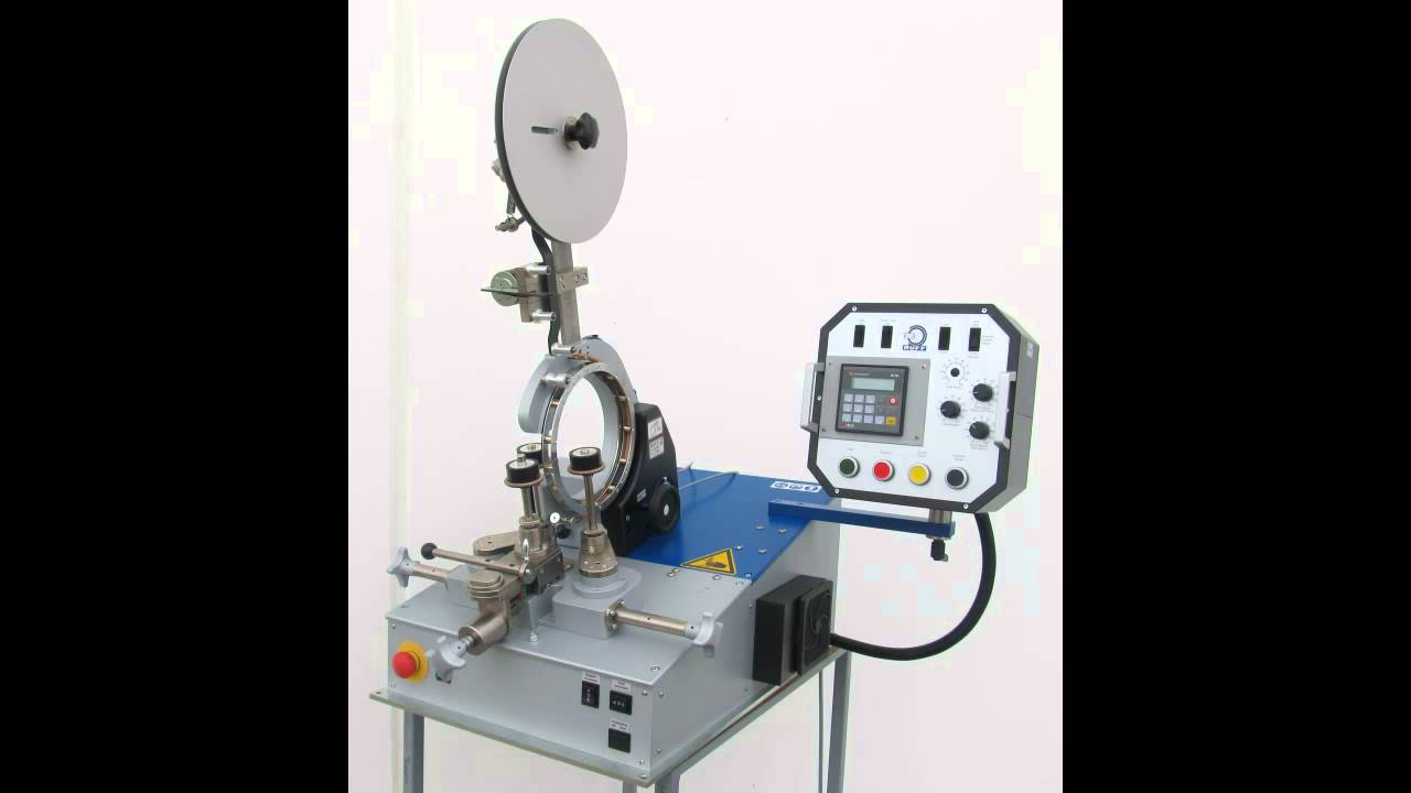 RWE Easy Toroidal Winding Machine - YouTube