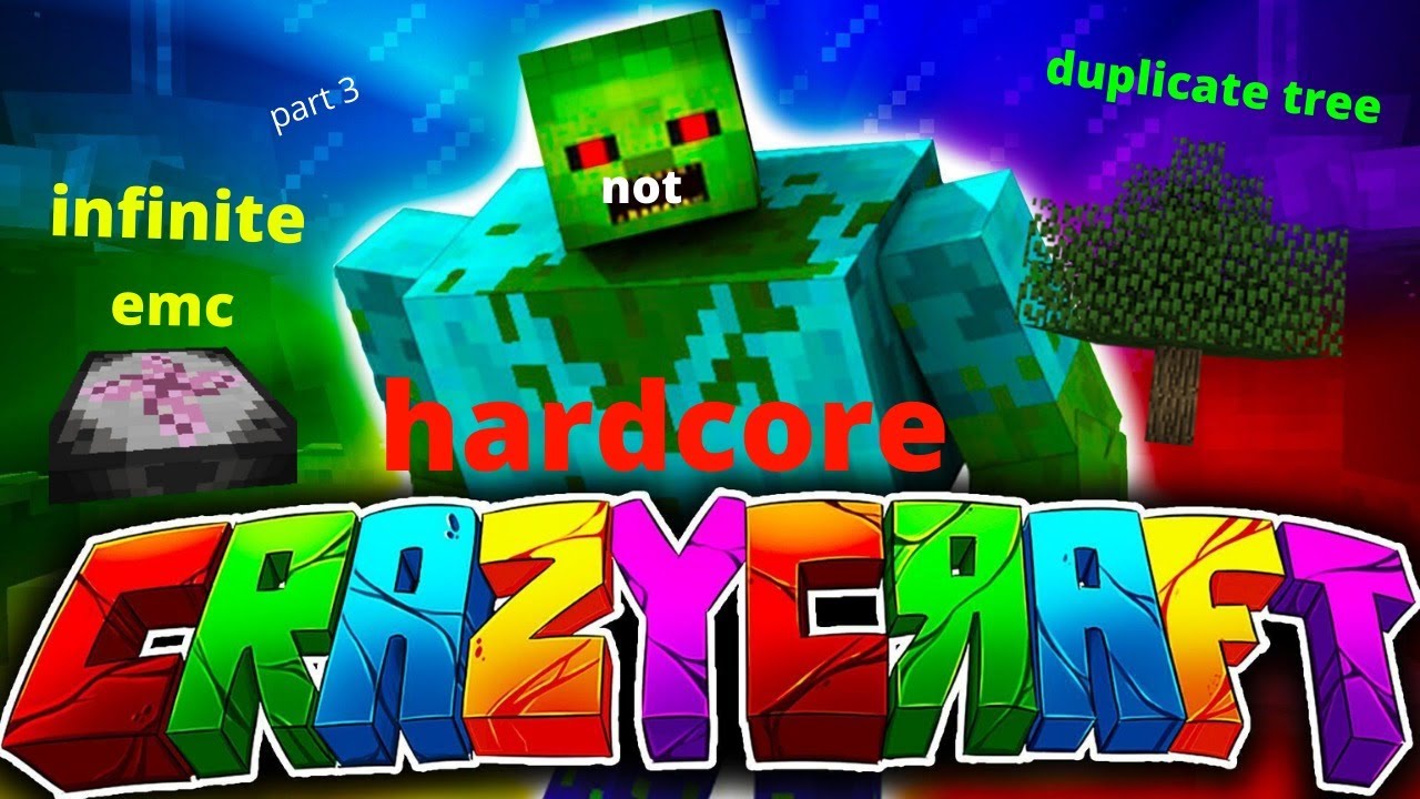 INFINITE EMC And DUPLICATE Tree *CRAZY CRAFT* NOT HARDCORE *PART 3 ...