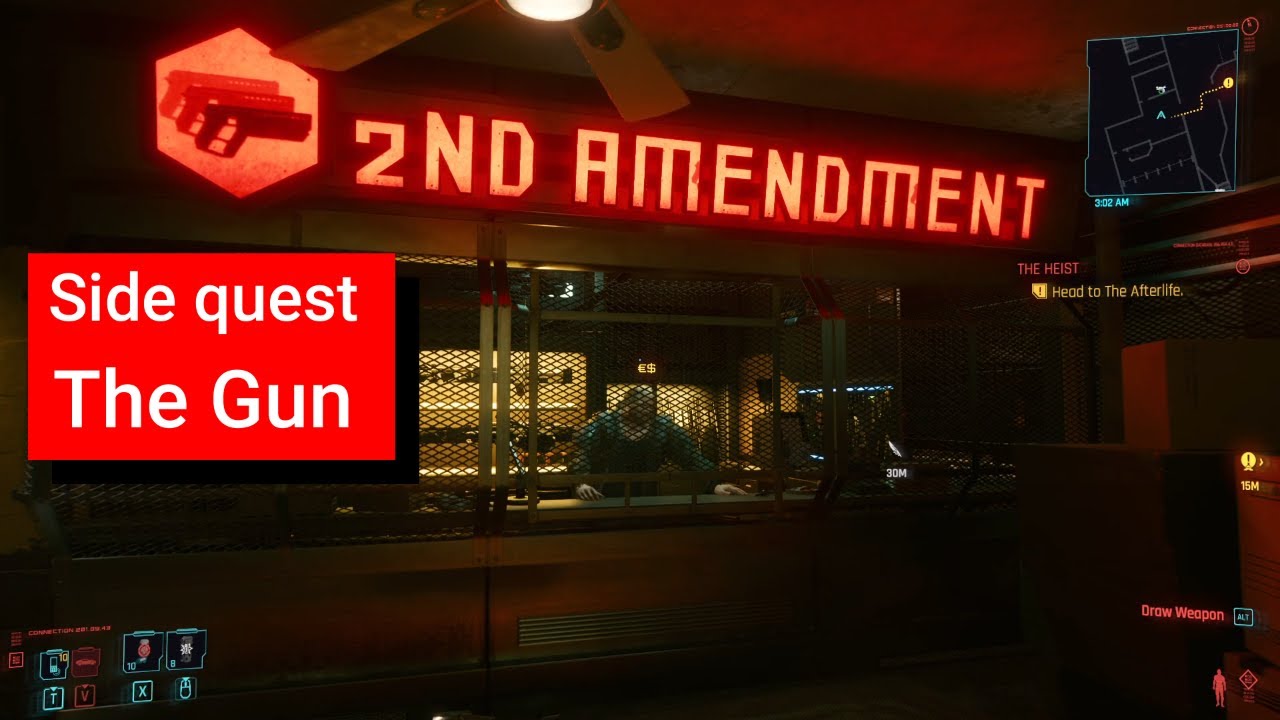 How To Collect Your Gun From Wilson In - Cyberpunk 2077 - YouTube