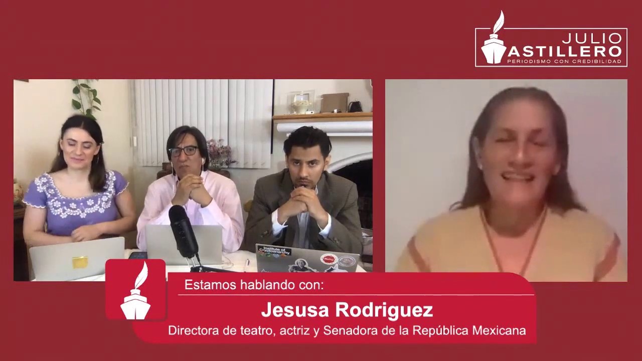 Jesusa Rodriguez en Entrevista con Julio Astillero - YouTube