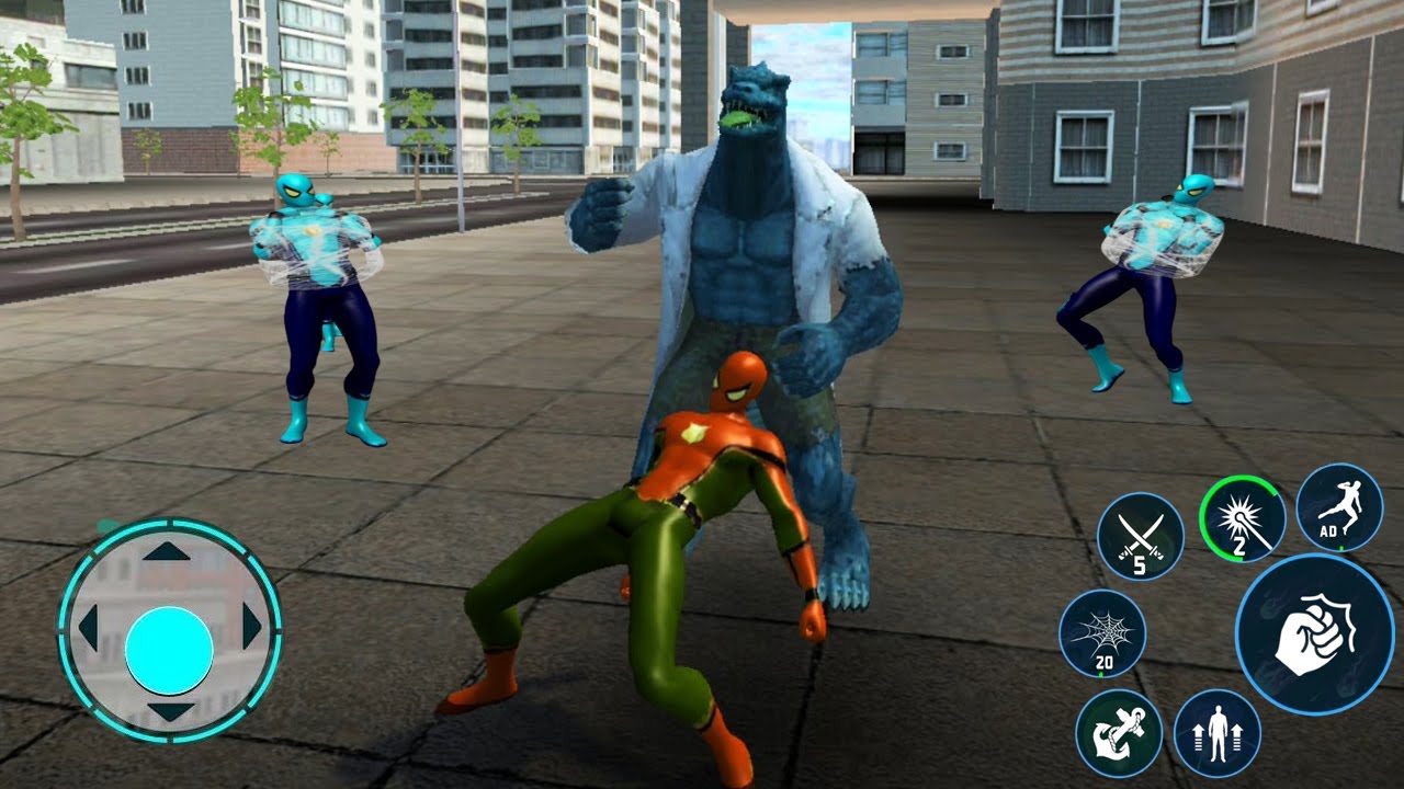 Rope Spider Hero Open World Fighting (Power Spider 2) Amazing Spiderman ...