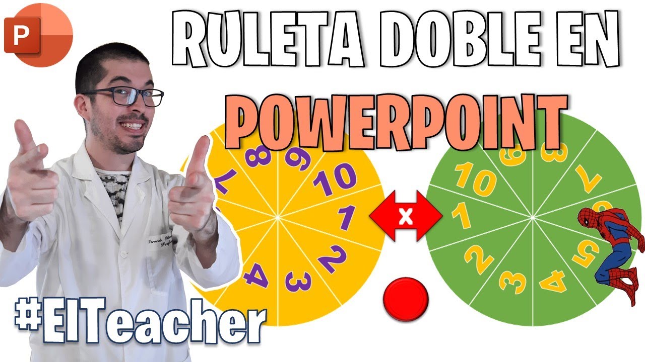 TUTORIAL | COMO CREAR UNA RULETA DOBLE USANDO POWERPOINT - YouTube