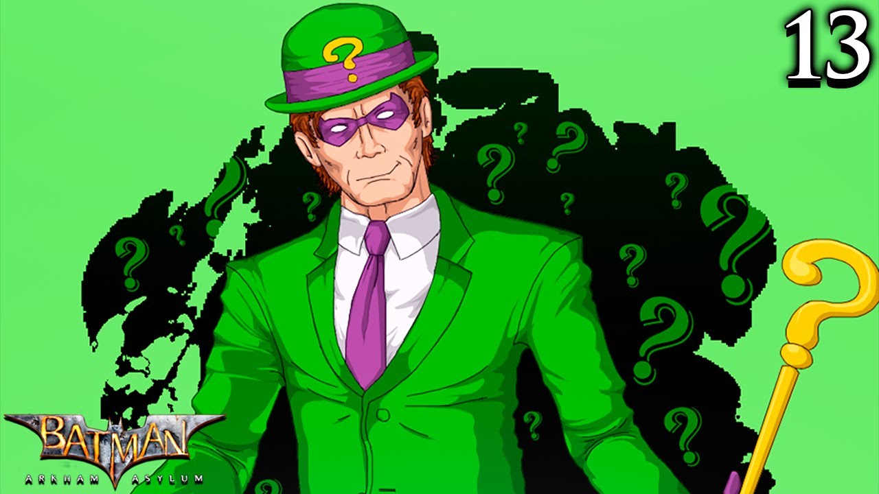 LOS DESAFIOS DE RIDDLER | BATMAN: ARKHAM ASYLUM - YouTube