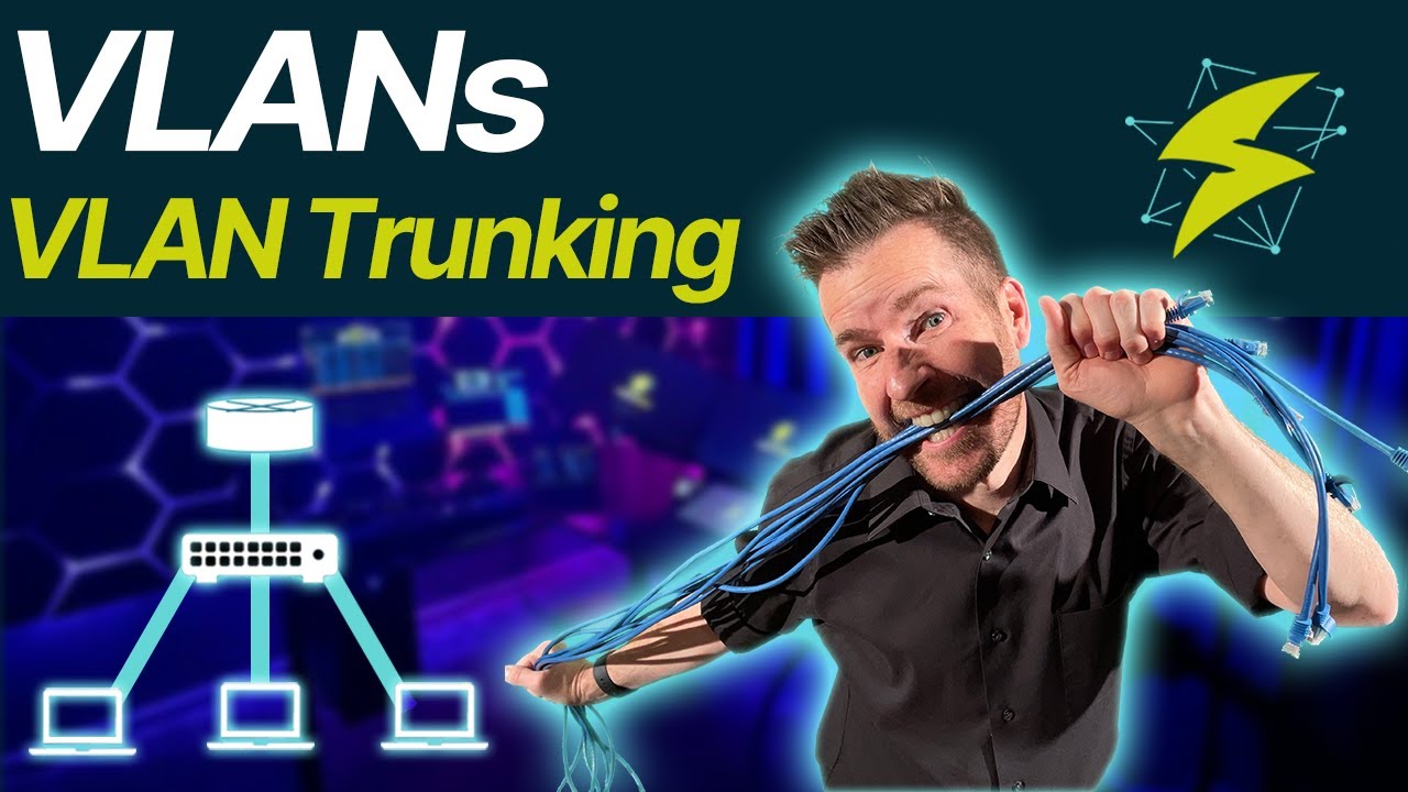 CCNA LANs 3-1: VLAN Trunking - YouTube