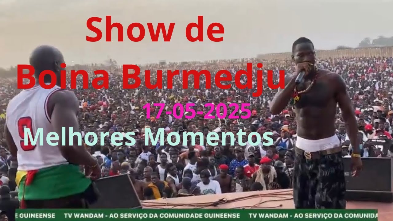 Boina Burmedju - Melhores momentos do show - YouTube