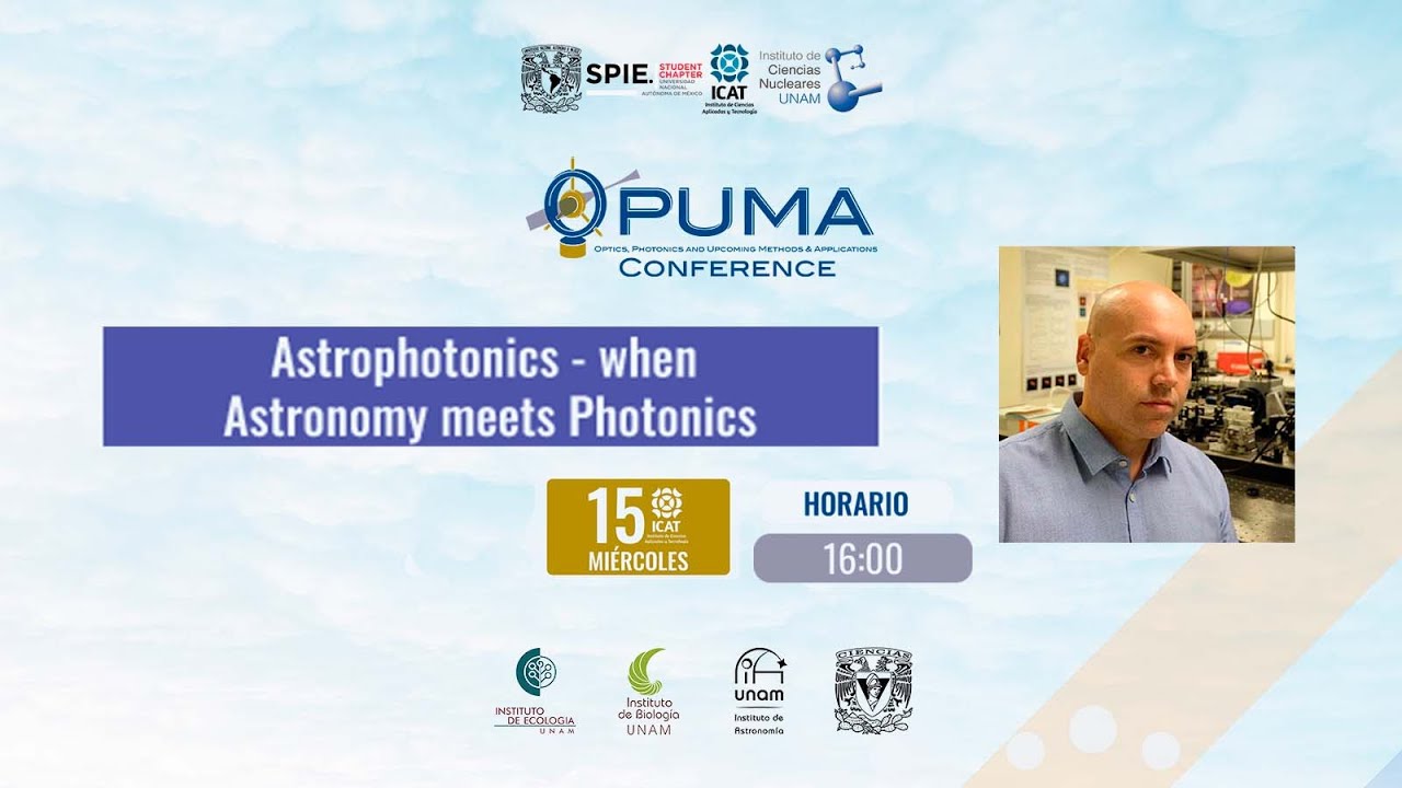 Astrophotonics- when Astronomy meets Photonics - YouTube