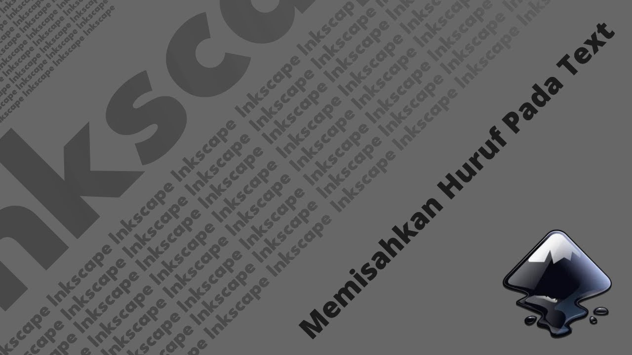 Tutorial Inkscape Fungsi Break Apart Dan Split Path Dalam Memisahkan ...