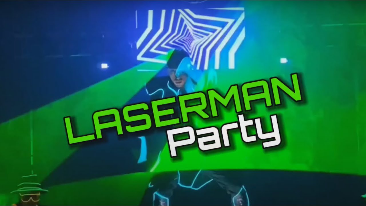 LASERMAN PARTY - Line producciones y espectáculos. - YouTube