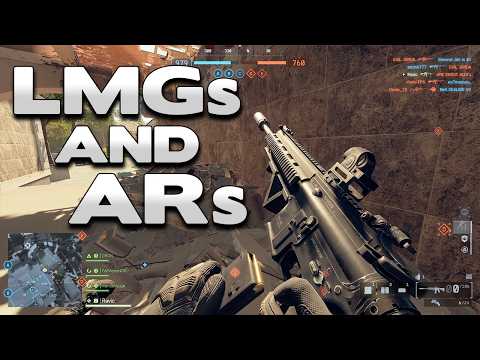 Battlefield 6 LMGs + ARs