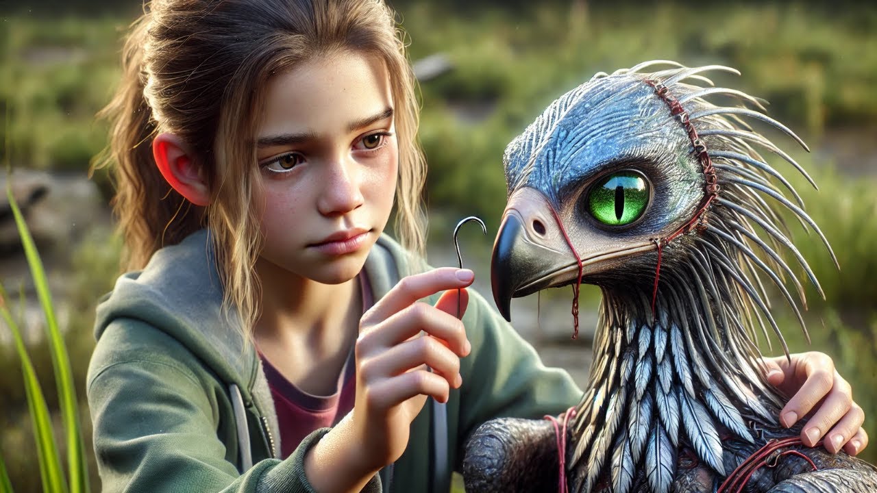 In Pain and Afraid, the Alien Eagle Had a Hook in Its Wing Until a 13 ...