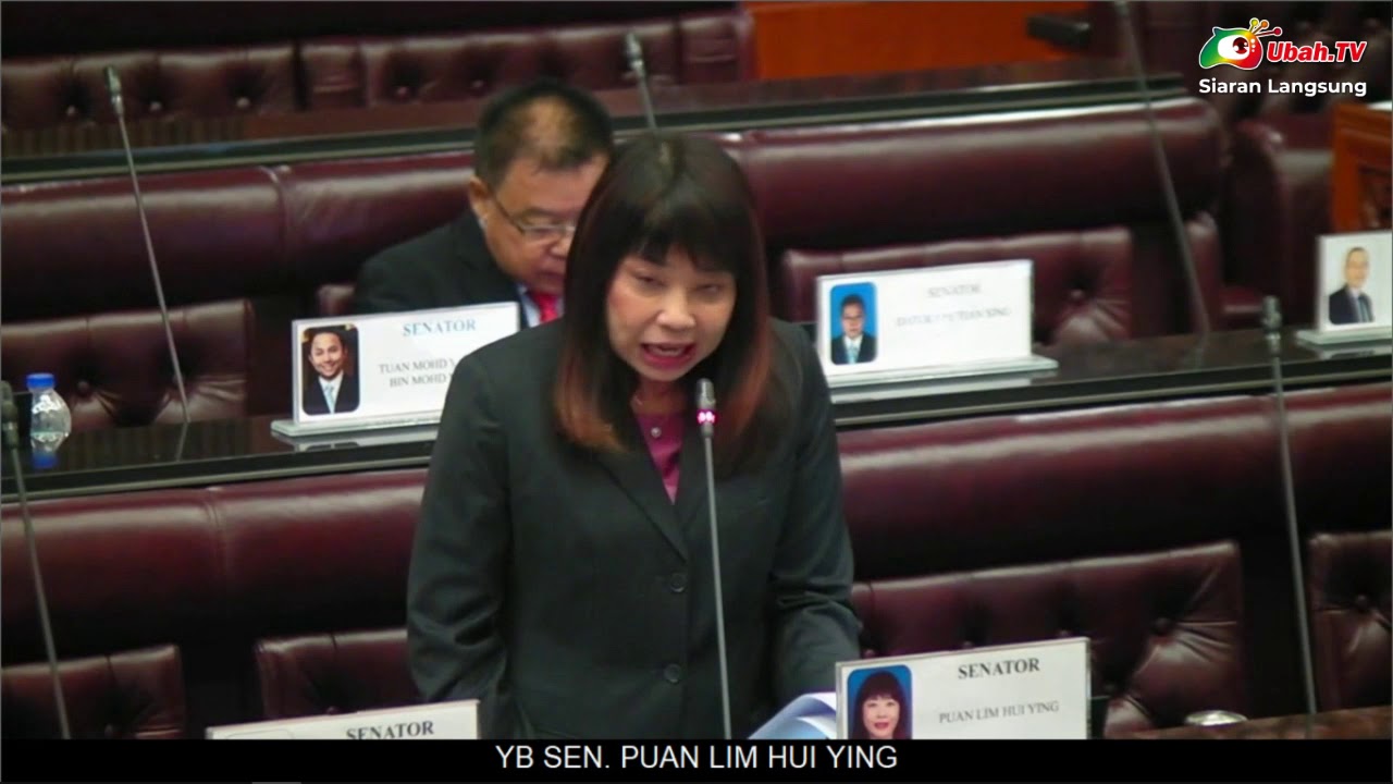 Senator Lim Hui Ying - Perbahasan Menyokong Usul #Undi18 - YouTube