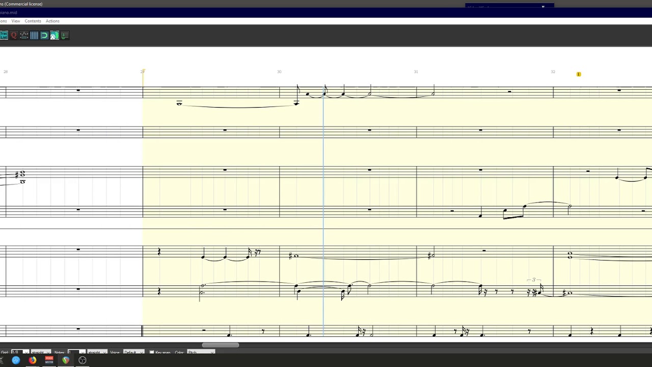 notation editor reaper - YouTube