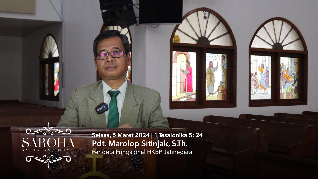 SAROHA (Santapan Rohani) - Renungan Harian Selasa, 5 Maret 2024 - Pdt ...