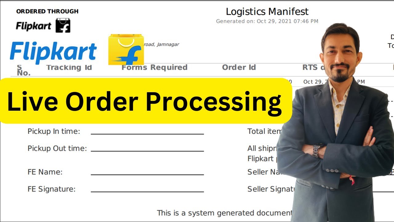 How to Pack, Ship and process orders on Flipkart in 2024. - YouTube