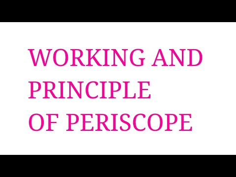 WORKING PRINCIPLE OF PERISCOPE - YouTube