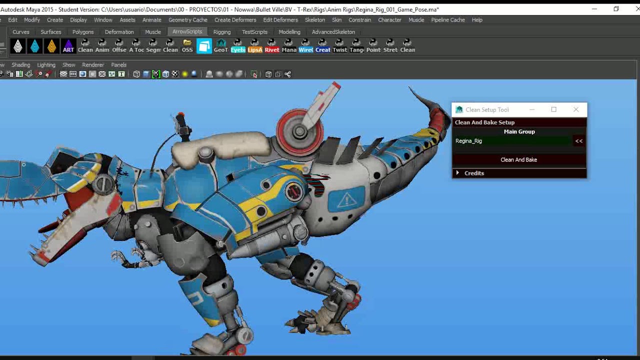Trex Regina Rig Clean - YouTube