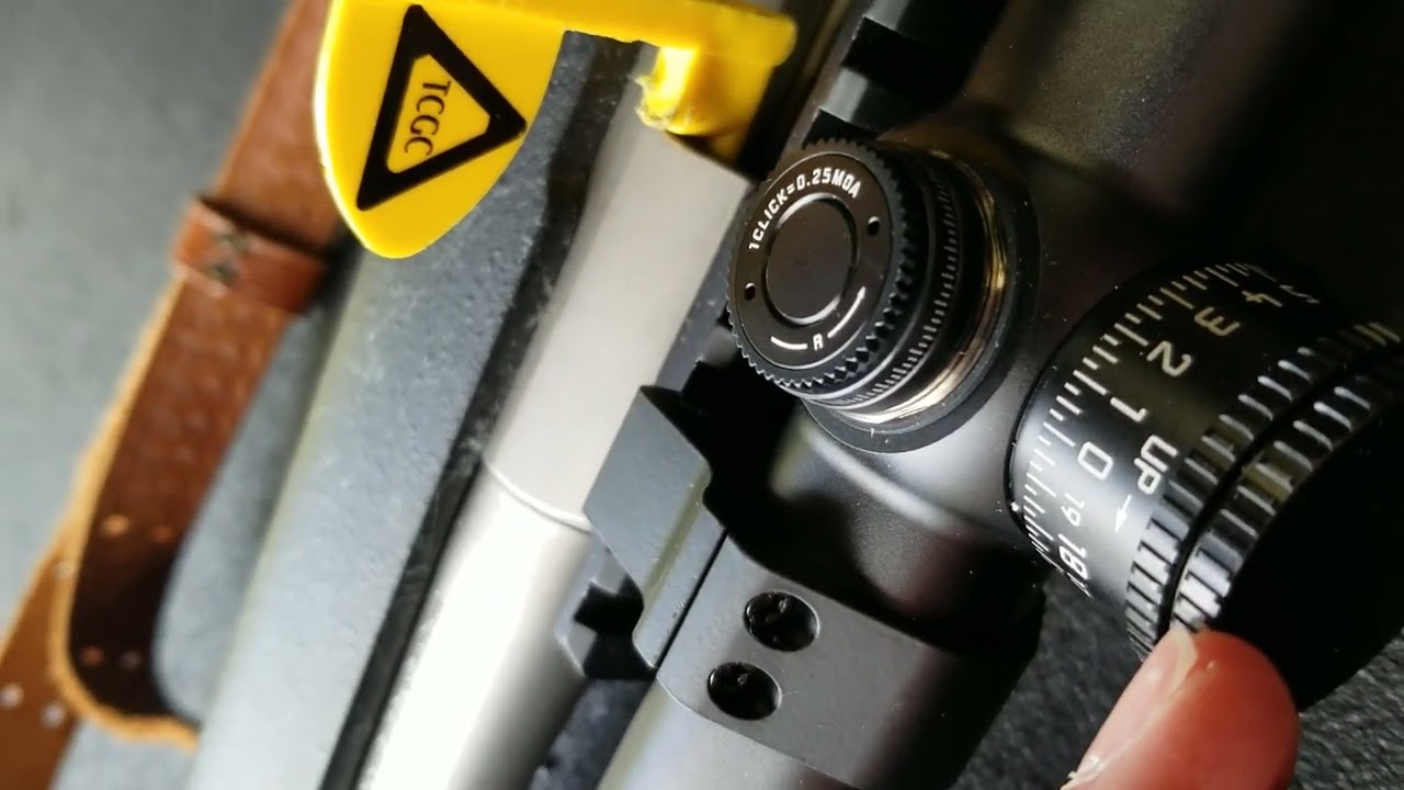 How to zero the windage turret on the Leica Amplus 6 3-18x44i scope ...