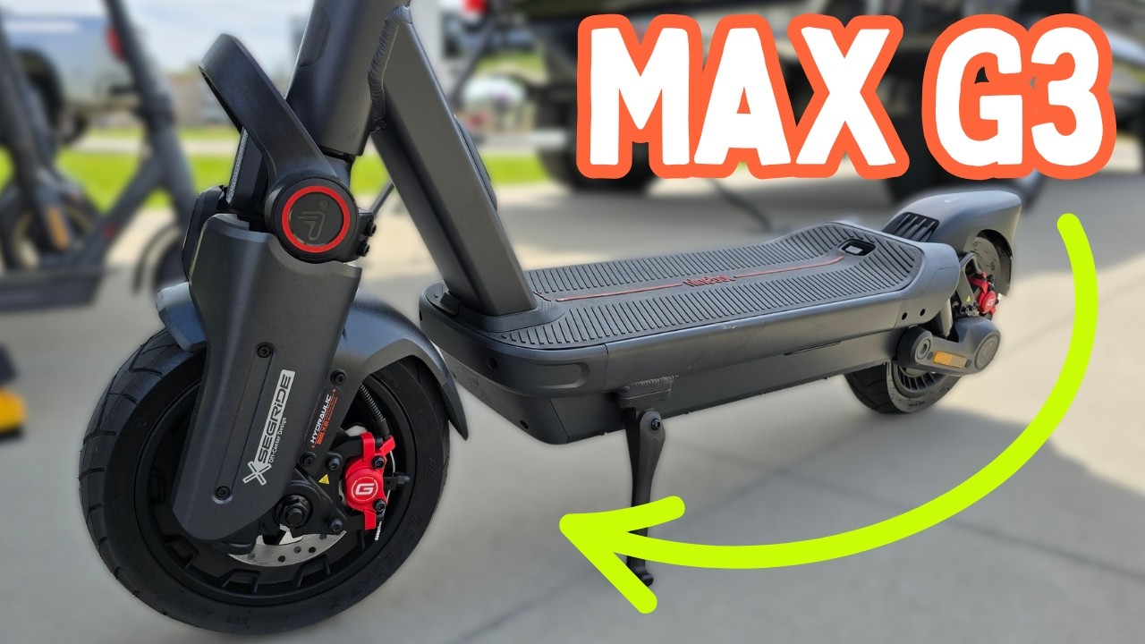 NEW Segway Max G3 Scooter FULL REVIEW // Better Than the Max G2? - YouTube