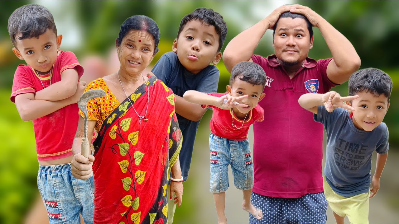 এক ফুল দুই মালি হইলে যা হয় | Junior Deba Official | Rajbongshi Video - YouTube