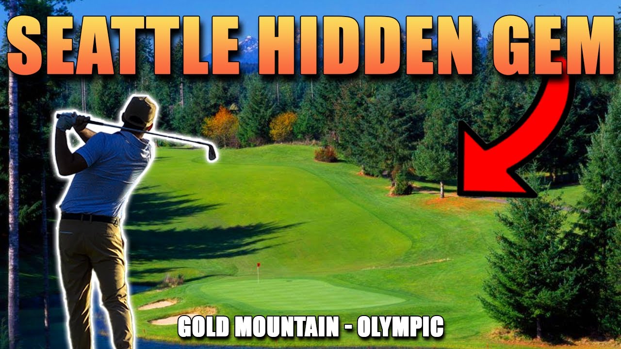Seattle's BEST HIDDEN GEM Golf Course! | Gold Mountain Olympic Course ...