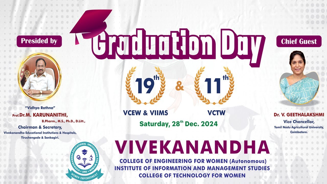 GRADUATION DAY 2024 | VCEW | VIIMS | VCTW - YouTube
