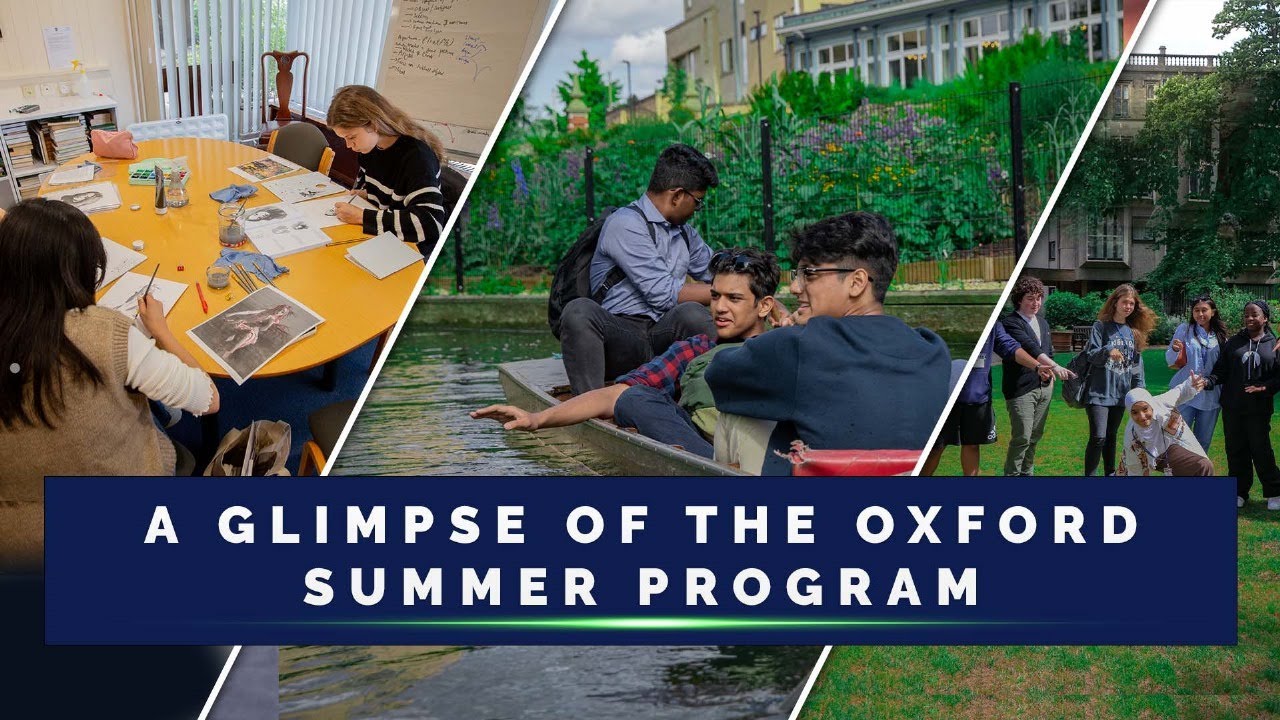 A Glimpse of our Oxford Summer Program - YouTube