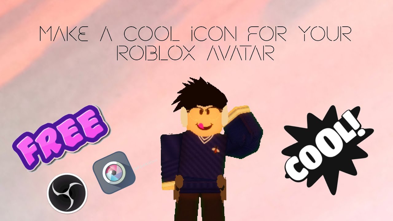 MAKE COOL ICON FOR YOUR ROBLOX AVATAR!!! - YouTube
