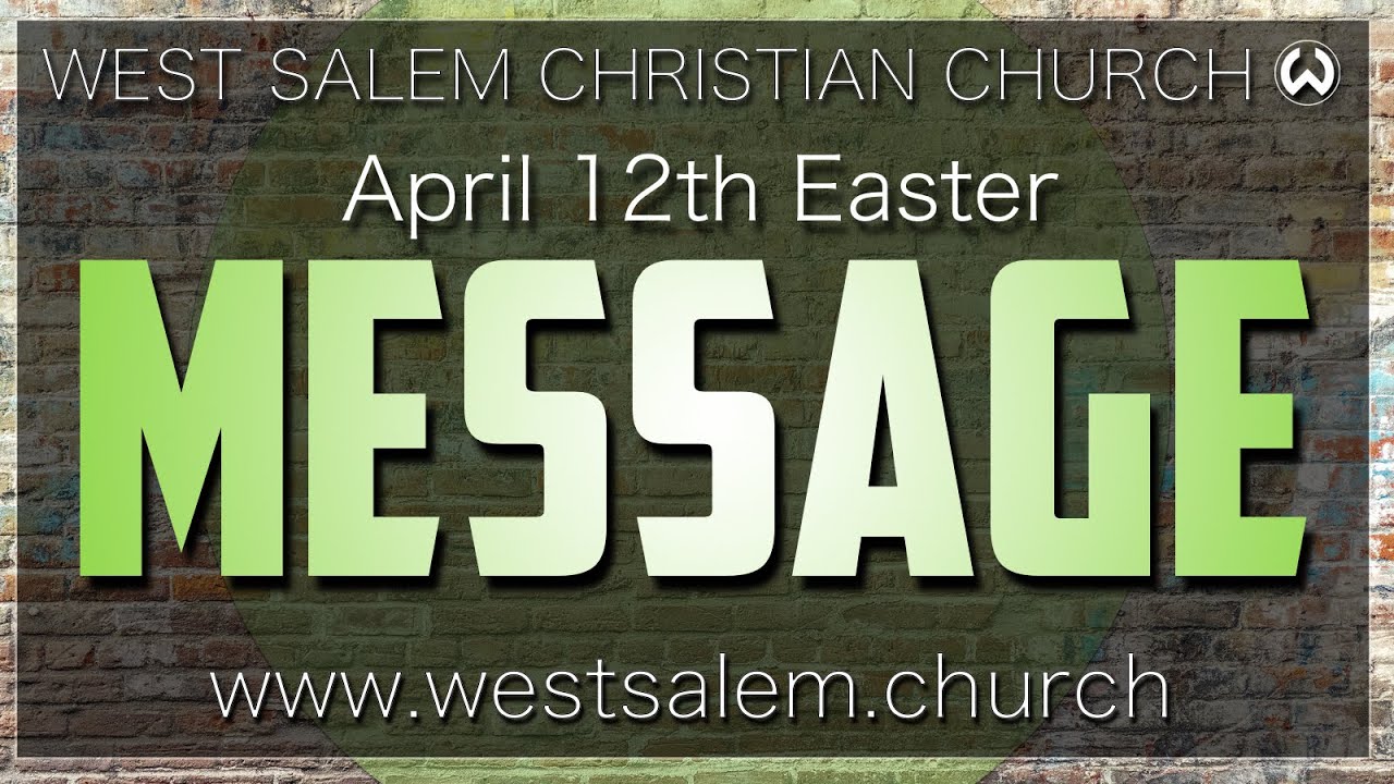 Easter 2020 Message - YouTube