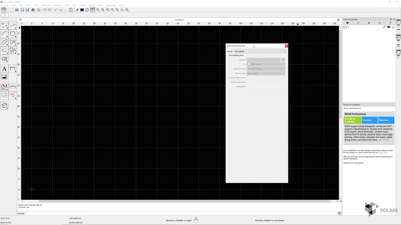 QCAD 01 03 Ativando o QCAD Community Edition - YouTube