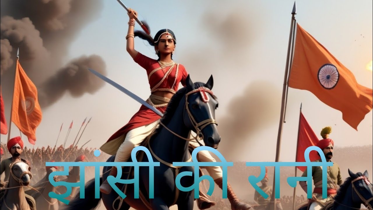 Jhansi ki rani. झांसी की रानी। झांसी की रानी एक विरांगना। - YouTube