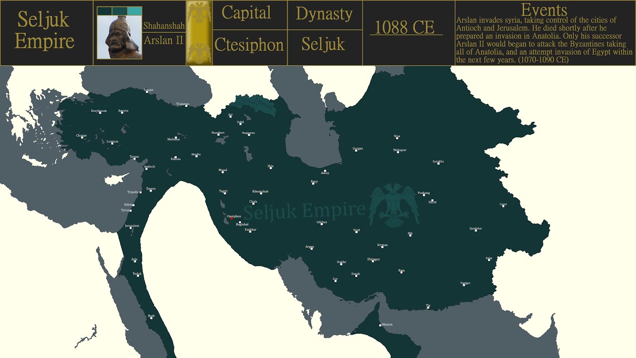 The Seljuk Empire - Every Year (Alternative) - YouTube