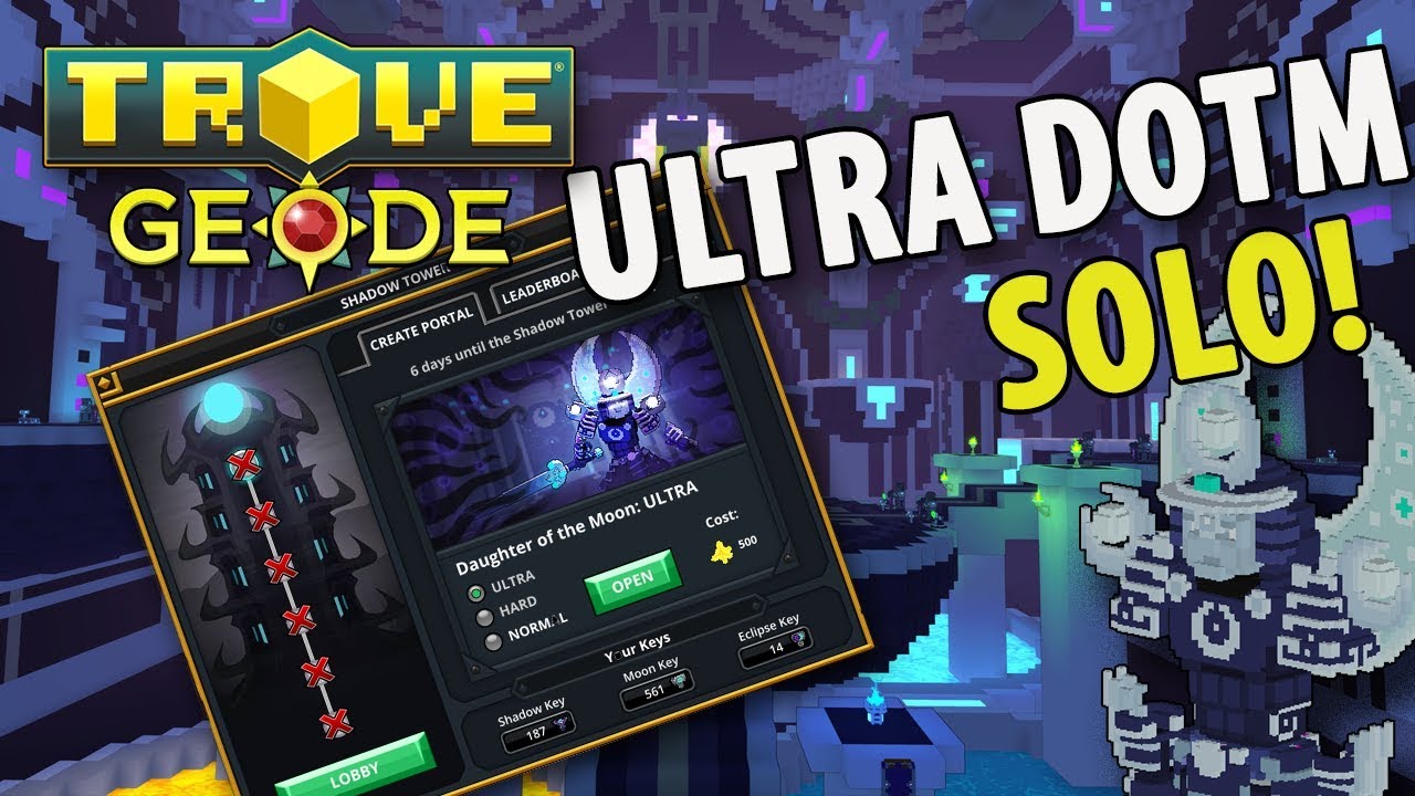 Trove - Ultra Daughter Of The Moon solo! - YouTube