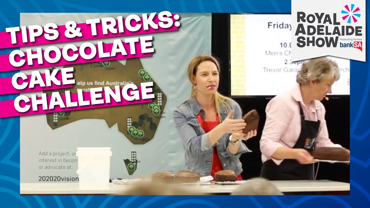 Royal Adelaide Show Chocolate Cake Judging 2017 - YouTube