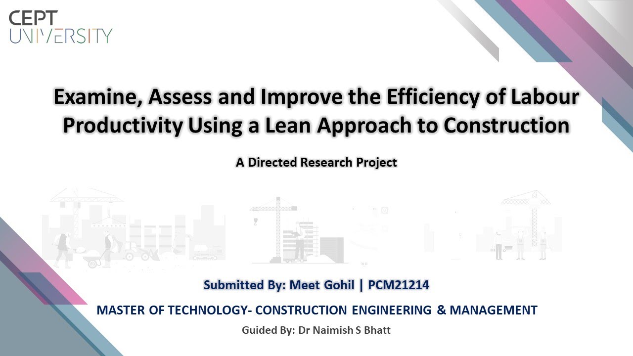 Examine, Assess and Improve Efficiency of Labour Productivity Using ...