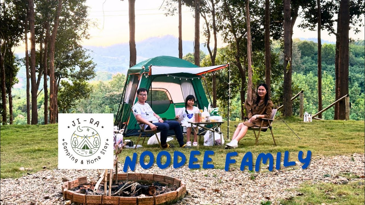กางเต็นท์ที่ JI RA Camping & Home Stay อ.สันติสุข จ.น่าน 16-17/11/2024 ...