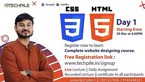 Complete HTML and CSS tutorials for Beginners to Advance | 2023 | HTML 5 | CSS3 - YouTube
