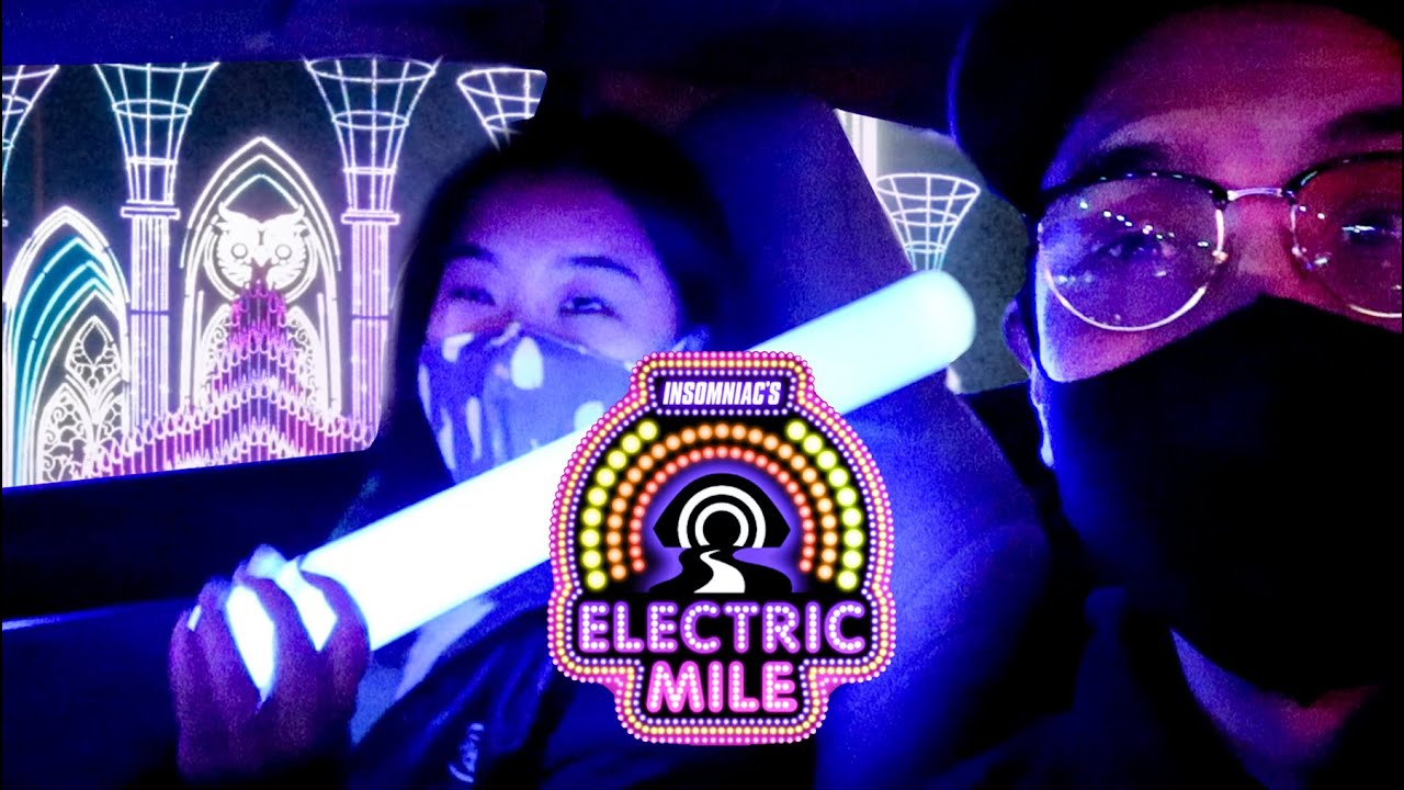 Electric Mile Insomniac | VIP Experience | POV Drive Thru Rave at the ...
