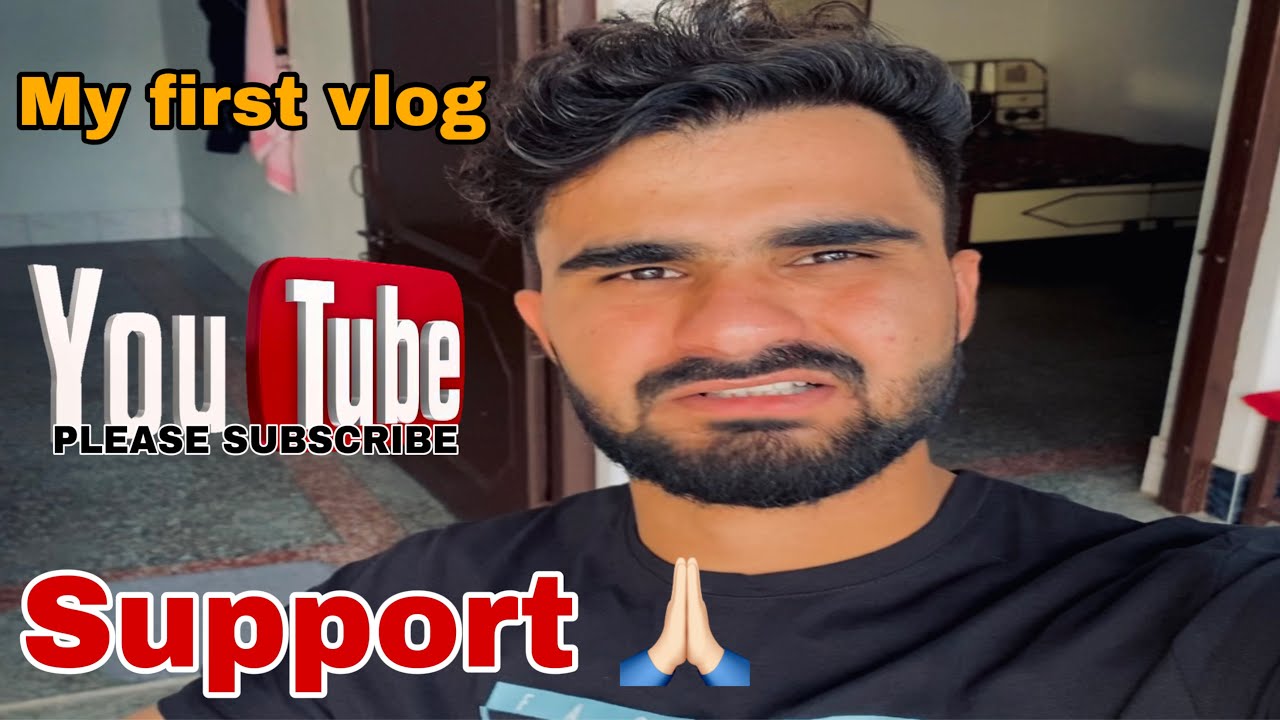 My First vlog 🔥|| support 🙏🏻 - YouTube