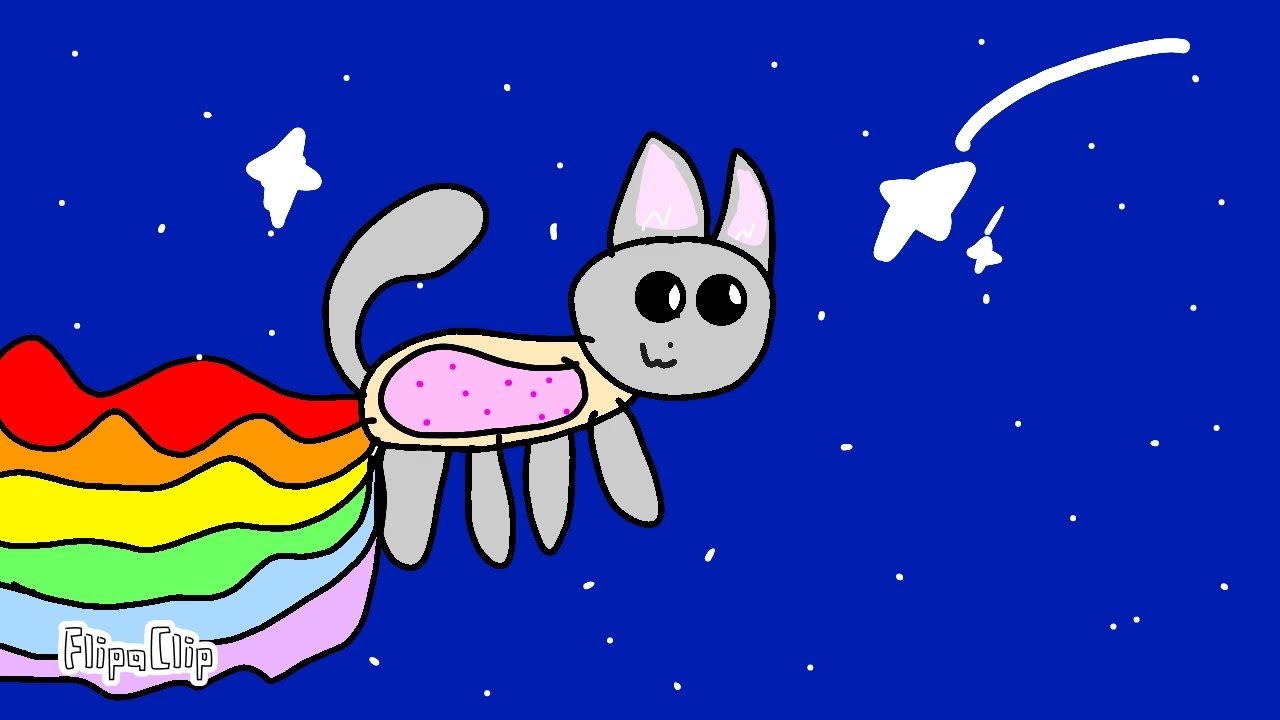Nyan cat 🌟 star - YouTube