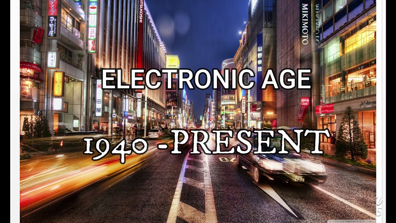 Electro-Mechanical and Electronic Computing Period (TAGALOG) - YouTube