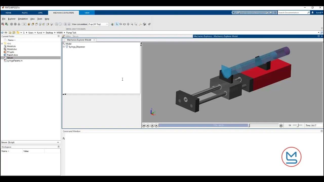 Simulation of a High-Precision Syringe Pump using MATLAB| MATLAB ...