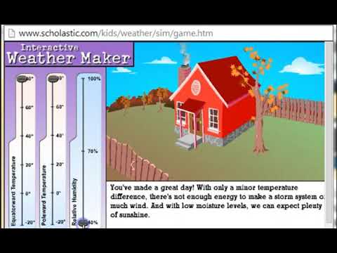 Interactive Weather Simulation - YouTube