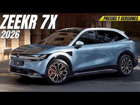 ⚡ ZEEKR 7X 2026  | SUV eléctrico PREMIUM, autonomía y POTENCIA 🚙🔋Precios y Versiones.