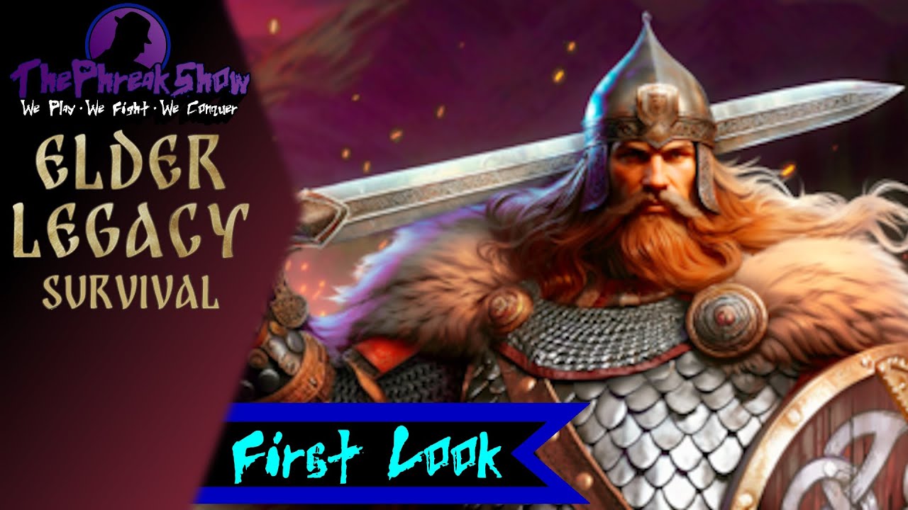 First Look - Elder Legacy Survival - I Need Wood! - YouTube