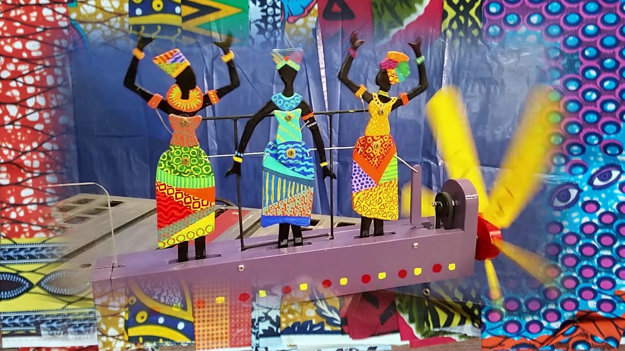 Dancers Whirligig - YouTube