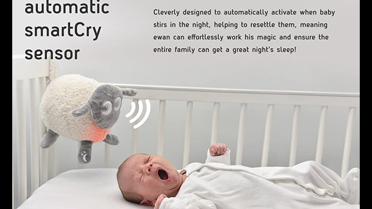 Sweet Dreamers, Ewan Deluxe with Shush, Beige Baby & Toddler Sleep Aid ...