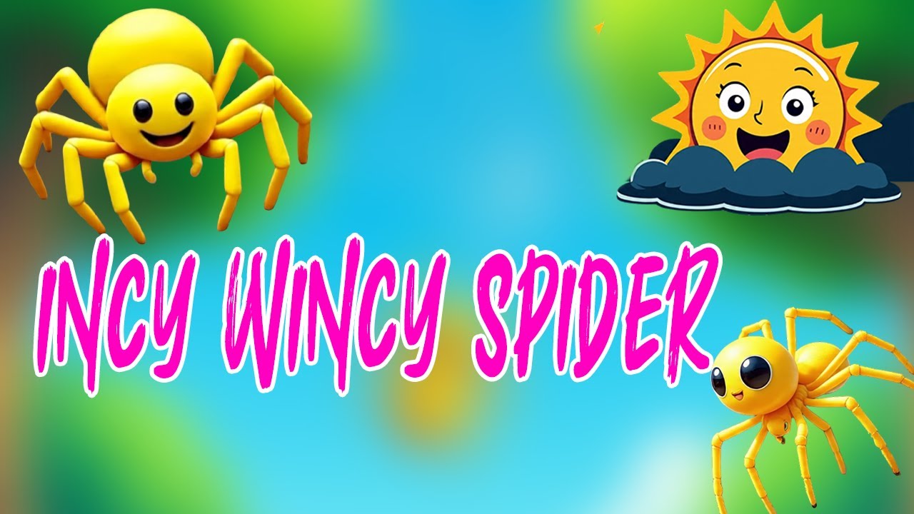 Incy Wincy Spider With Lyrics / Nursery Rhymes / Song For Kids ...